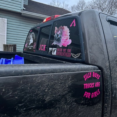 Heart Shaped Softball Ball Vinyl Decal Car Window Bumper Sticker Select ...