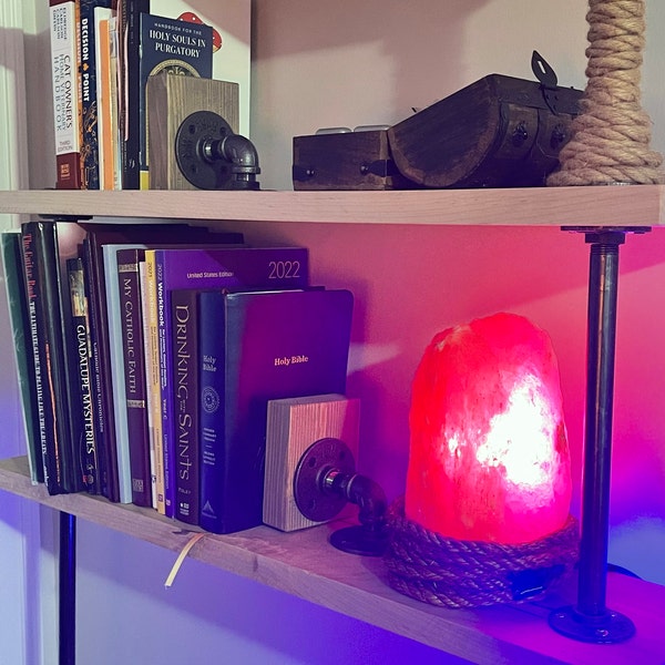 Pipe Bookends, Industrial Bookend, Office Organization, Office Decor ...