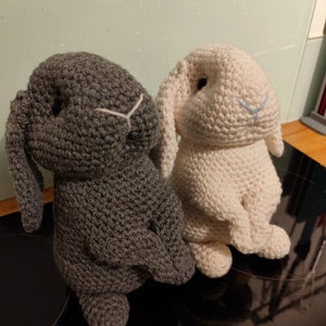 BUNNY CROCHET PATTERN. Realistic Rabbit Amigurumi - Etsy