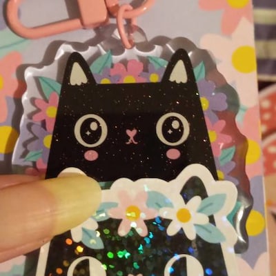 Super Cute Daily Planner Printable Flower and Cat Theme Download and ...