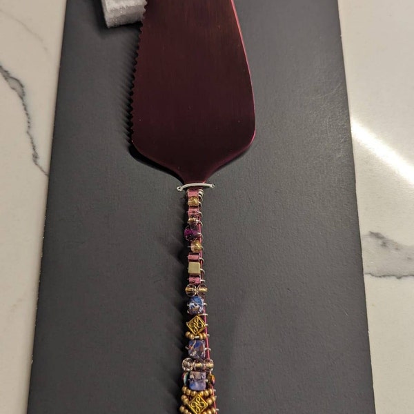 Stellar Beaded Cake and Pie Servers - Etsy