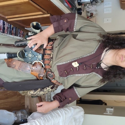 Mystic Healer Cloak 3 Layered Woollen Cloak in Teal With - Etsy UK