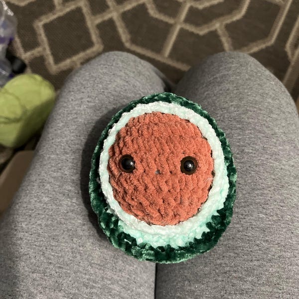 Red Car Minivan Crochet Toy Amigurumi With Christmas Tree Camper Bus ...