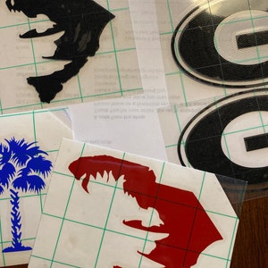 Vinyl Big G Decal Sticker FREE SHIPPING Many Sizes, Colors, and Styles ...