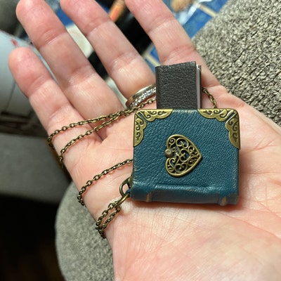Mini Book Keychain, Tiny Book, Leather Journal, Leather Keychain - Etsy