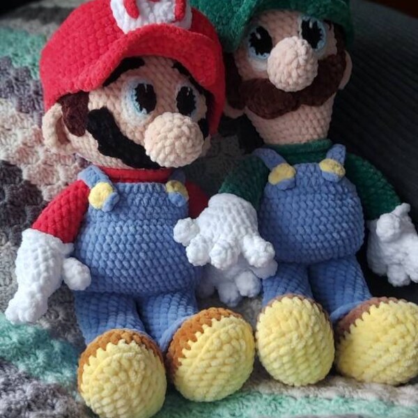 Crochet Pattern | Bro Super Plumber | PDF | Easy Amigurumi Baby Toy ...