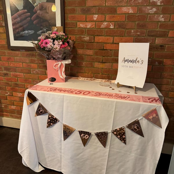 Gold Birthday Sign Welcome Sign Birthday Sign Rose Gold Birthday ...