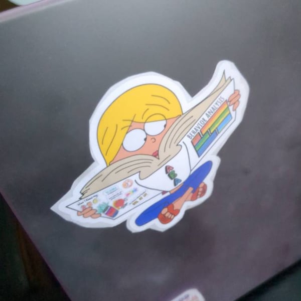LM Aba Sticker | BCBA Sticker | Bcaba Sticker | Behavior Analysis ...