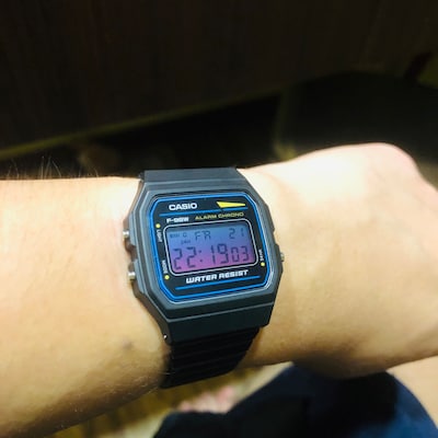 Casio F-91W Gradient Filter Screen - Etsy
