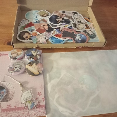 STICKER Grab Bag Super Cute Manga & Anime Art Stickers - Etsy