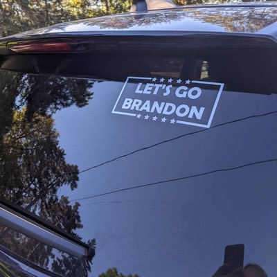 Let's Go Brandon Die Cut Decal Home Laptop Computer Truck Car Bumper ...