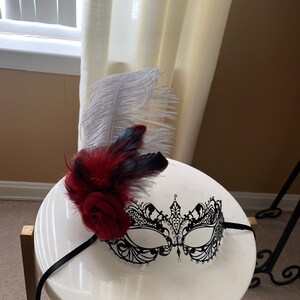 Venetian Masquerade Mask Classic Opera Stick Mask Ball Party | Etsy