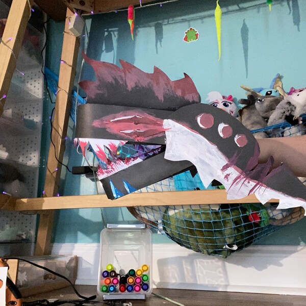 Custom Paper Dragon Puppet Commissions - Etsy