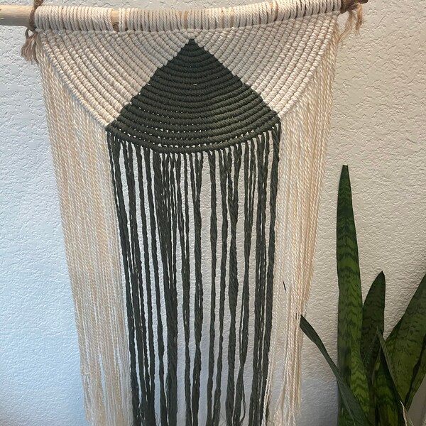 Sunbeam Wave Macrame Wall Hanging - Etsy