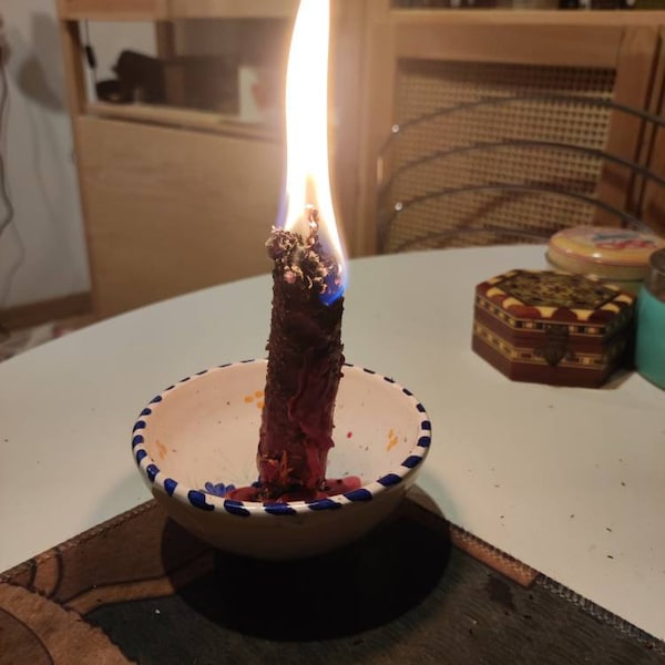 White Ritual Candles - Etsy