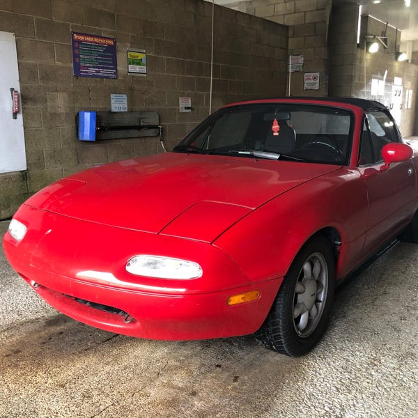 Mazda Miata Front Bumper Logo; Like OEM Decal, Vintage Styles Available ...