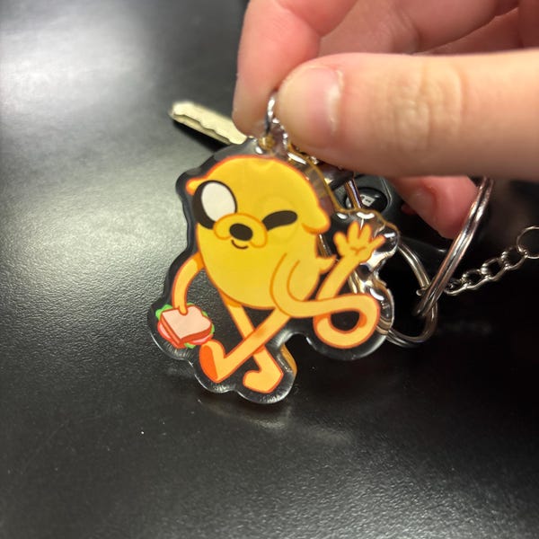 Scott Pilgrim Keychains Double Sided Glitter Acrylic Charms - Etsy