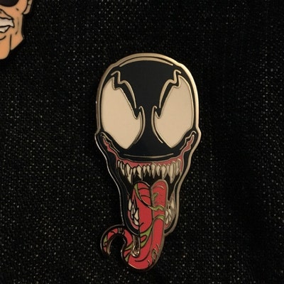 Venom Hard Enamel Pin, Hat Pin - Etsy