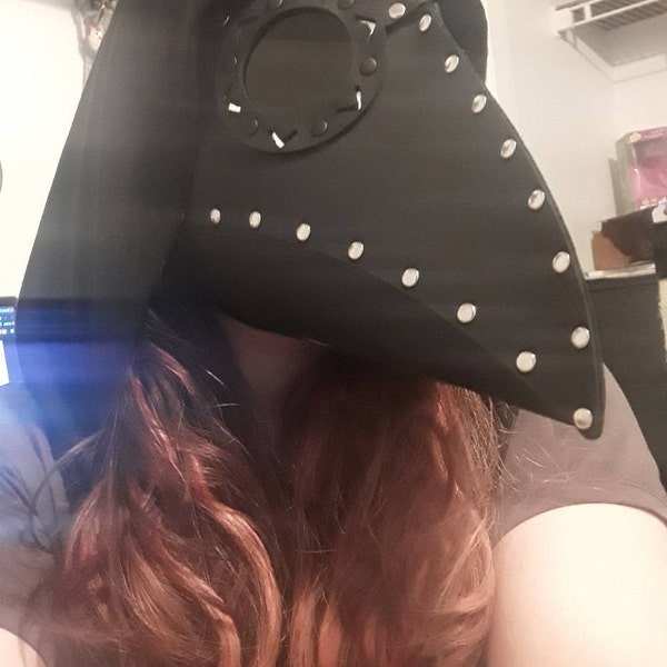 Custom Leather Plague Doctor Mask - Made to Order - Etsy