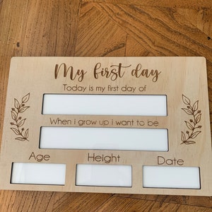 Layered Name Sign Please Write Me Font Kids Room Wall | Etsy