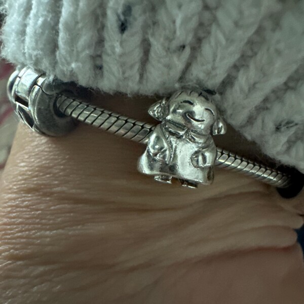 Pre-owned Authentic Pandora Smooth Heart Charm 790137 & Heart 790134PCZ ...