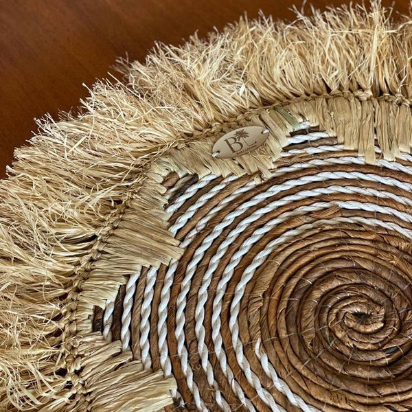 Raffia and Shells Palm Tree - Etsy