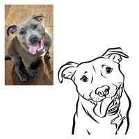 Labrador Side View Outline SVG/ Minimalist Dog Profile Line Art ...