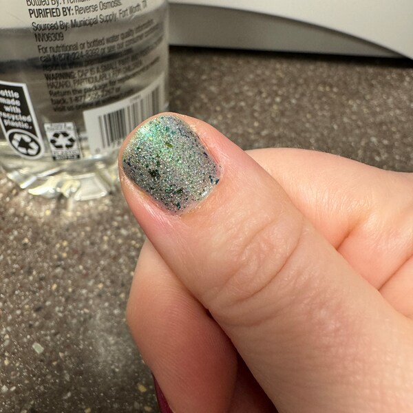 OPPALENCE White Crelly Nail Polish, Glitter Indie Nail Polish, Neon ...