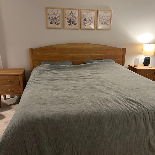 X6230A +hardwood 6 Drawer Dresser, Overlap Drawers, Flat Panels, 60 ...