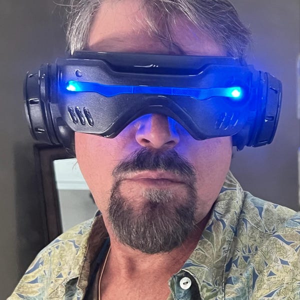 Cyberpunk Ghost Style Glasses/goggles With Ventilator - Etsy