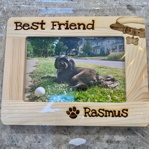 Who Rescued Who Personalized Pet Picture Photo Frame Custom - Etsy