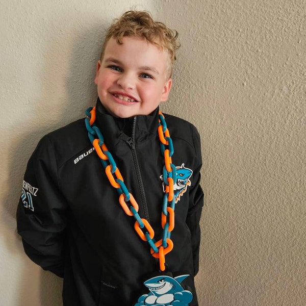 Custom 3D Printed Turnover Oversized Sports Chains MVP Player of the ...