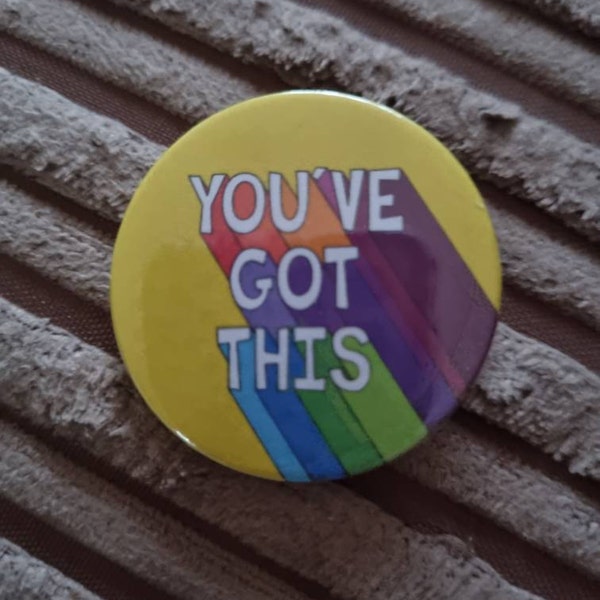 Positivity Badges, Set of Motivational Badges, Rainbow Badges, Positive ...