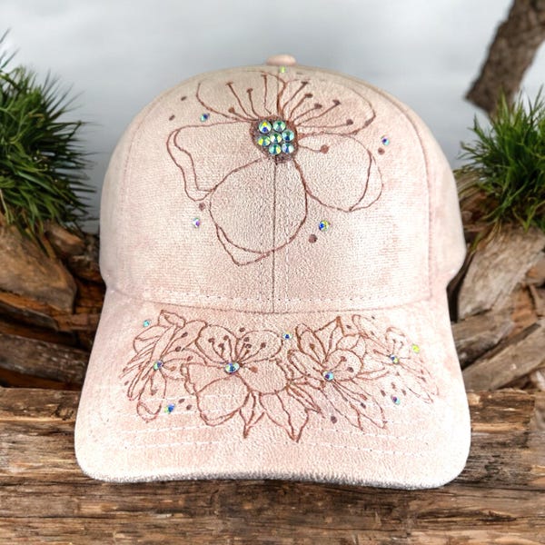 Let Them Be Hat Burning Design, Wild Horses, for Narrow Brim Hats ...