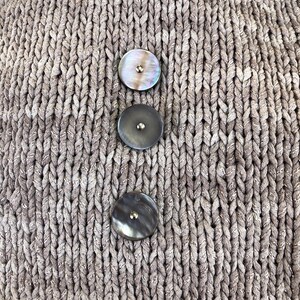 12 Green Pearlized Plastic Sew-through Buttons 19mm 3/4 | Etsy