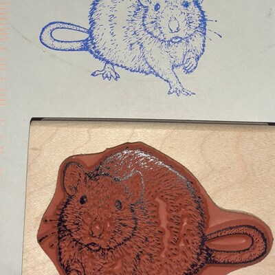 Poodle Rubber Stamp Dog Stick Figure D21220 Wood Mounted - Etsy