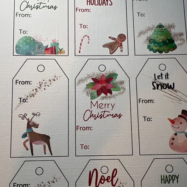 Hang Tag Template 2" X 3.5" Digital Tag Template to Create Your Own Diy ...