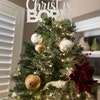 Christ is Born Christmas Tree Topper - Christian Gift - Wooden Ornament ...