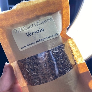 Vervain Herb Organic Natural Vegan Pagan Wicca Wiccan Spell Potion ...