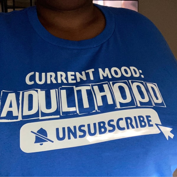 Adulthood SVG, Dxf, Png, and Eps Digital Cut File - Etsy