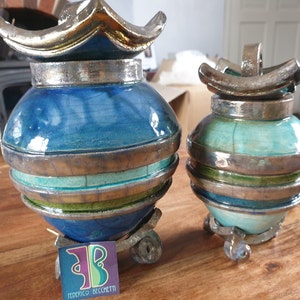 Raku Pottery Oil Burner Ancient Brazier Magical Ceramic - Etsy