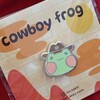 Cowboy Frog Enamel Pin, Cute Froggy Gift - Etsy