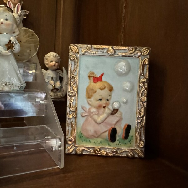 Vintage Japan Snowman Candy Holder or Planter - Jaunty Fellow Wearing ...