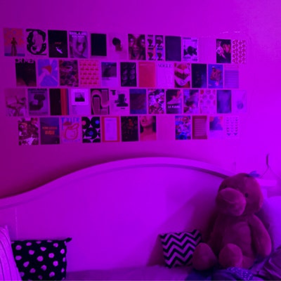 Pastel Wall Collage Kit, Cotton Candy Collage Kit, Pastel Aesthetic ...