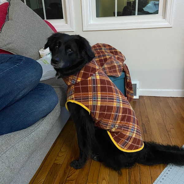 Dog Fleece Polo PDF Sewing Pattern Sizes XXS to 3XL (8 Sizes) Instant ...