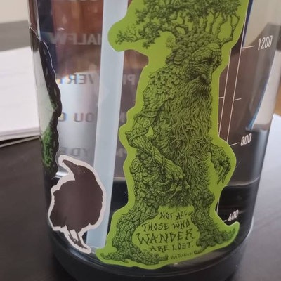 Wandering Ent Art Sticker - Etsy