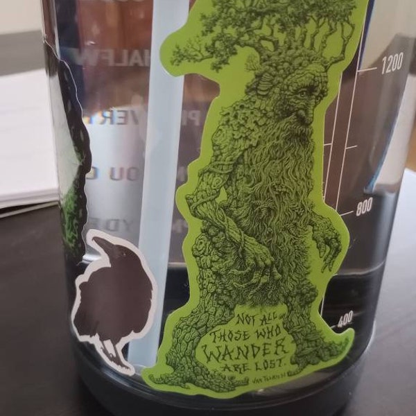 Wandering Ent Art Sticker - Etsy