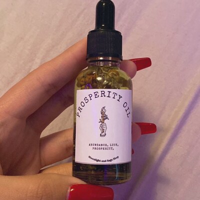 Prosperity Oil Spell Oil Luck Oil Money Oil Anointing Oil - Etsy