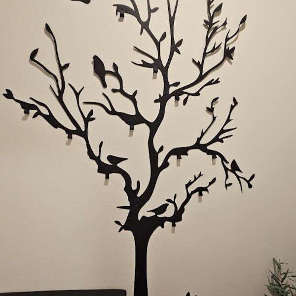 Extra Large Tree Branch Coat Rack / Entryway Organizer / Wall Mounted ...