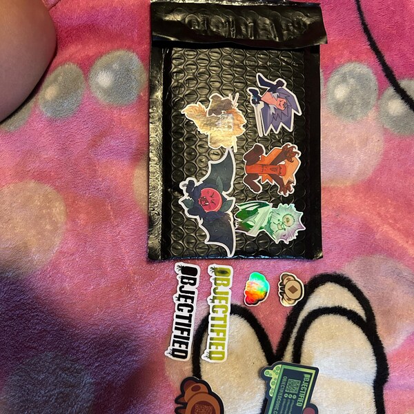 Objectified Comic Stickers [fight or Flight Collection] - Etsy